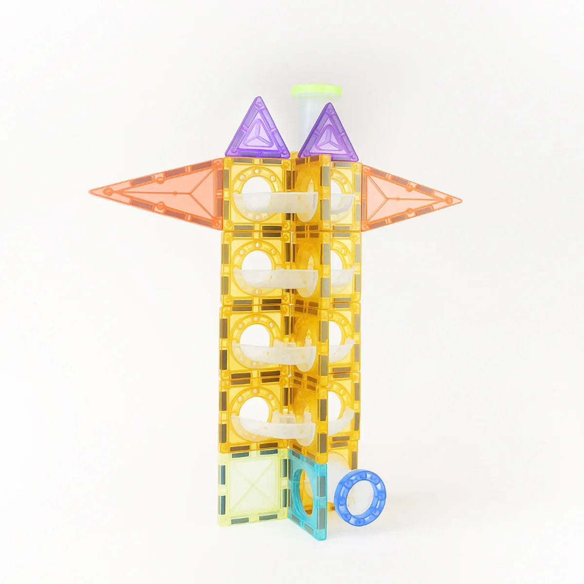 Magnetic Tiles Rolling Balls Building Blocks – Mini Monk